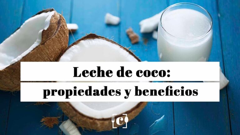 Descubre todo sobre la leche de coco: origen, propiedades y beneficios ...